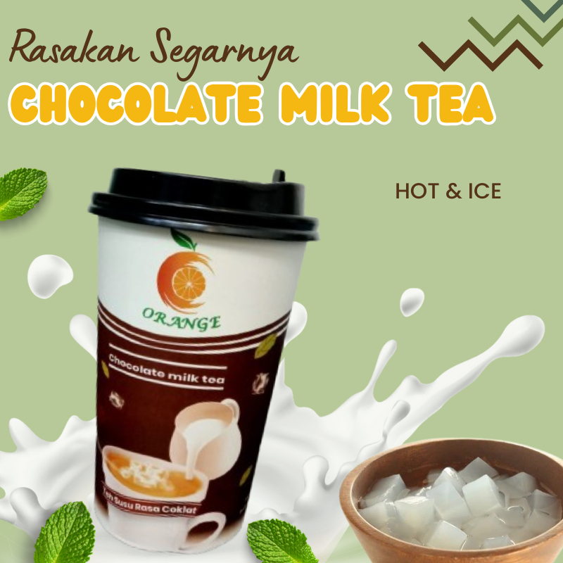 Jual TERBARU Minuman Milk Tea Cup+Bubuk+Toping Jelly Minuman Rasa ...