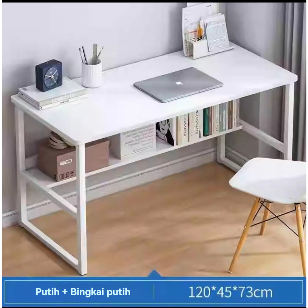 Jual Furnibest Meja Computer PC Table Meja Gaming Meja Computer Kayu ...