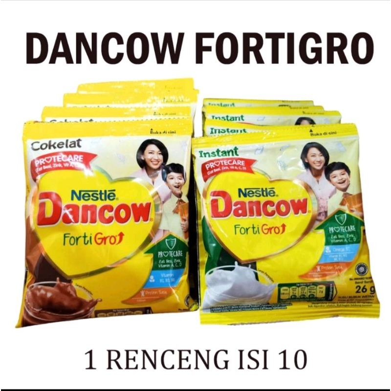 Jual Susu Dancow Fortigro Sachet Renceng isi 10 | Shopee Indonesia Jual Susu Dancow Fortigro Sachet Renceng isi 10 | Shopee Indonesia