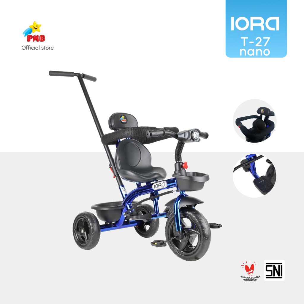 Jual Sepeda Roda Tiga Anak Iora T27 Nano – PMB Toys | Shopee Indonesia