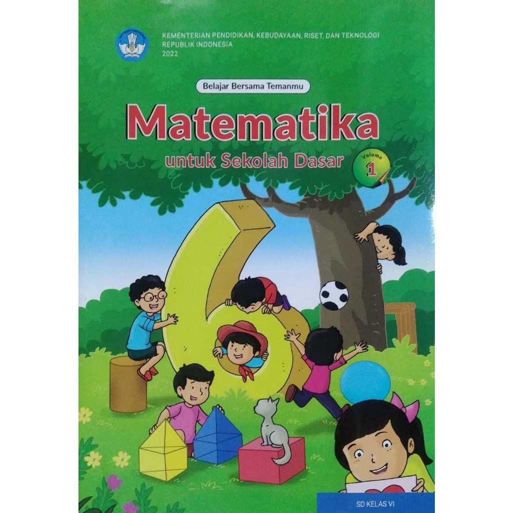 Jual Buku Matematika Kelas 6 SD/MI Volume 1 Kurikulum Merdeka | Shopee Indonesia