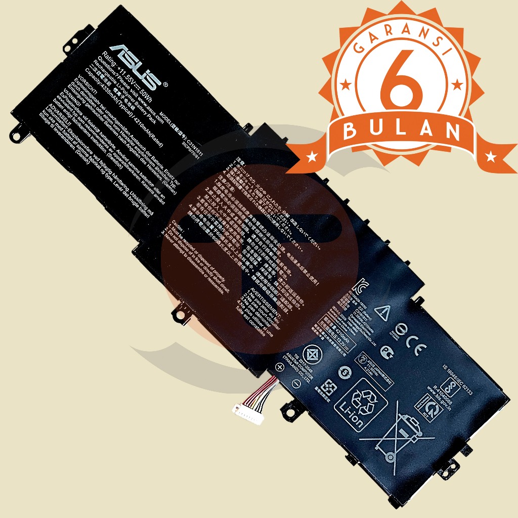 Jual Baterai Untuk Asus Deluxe 14 Deluxe 13 Series ZenBook 14 UX433 ...