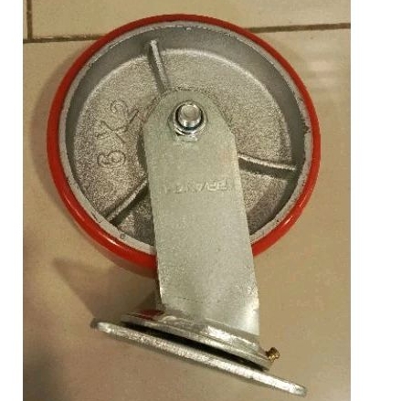 Jual Roda Pu Heavy Duty 5 inch Hidup | Shopee Indonesia