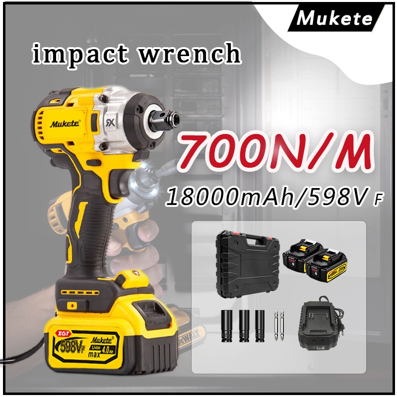 Jual Mukete 700N.M 398/598VF mesin impact impact listrik impek baterai ...