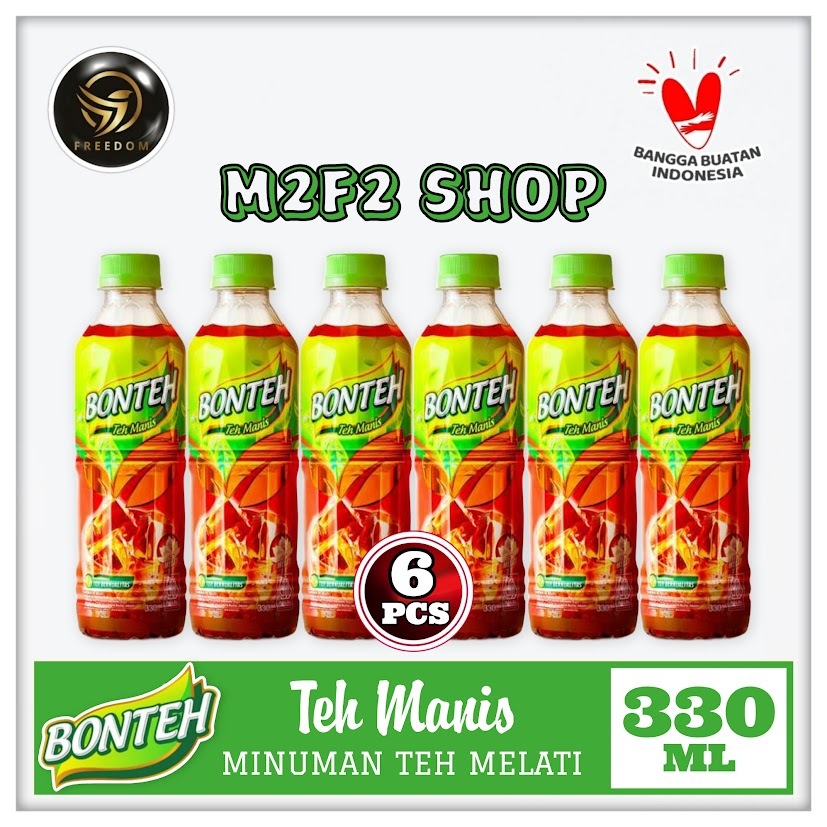 Jual BONTEH Original Rasa Teh Melati Botol Pet - 330 ml (Kemasan 6 Pcs ...