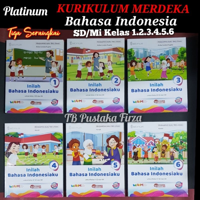 Jual Platinum Bahasa Indonesia Kurikulum Merdeka Kelas 1.2.3.4.5.6 SD/Mi Tiga Serangkai | Shopee ...