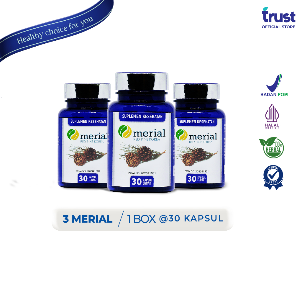 Jual Merial Red Pine Korea - 3 Box [ Bundling Package] | Shopee Indonesia