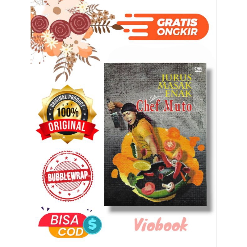 Jual Buku JURUS MASAK ENAK ALA CHEF MUTO | Shopee Indonesia