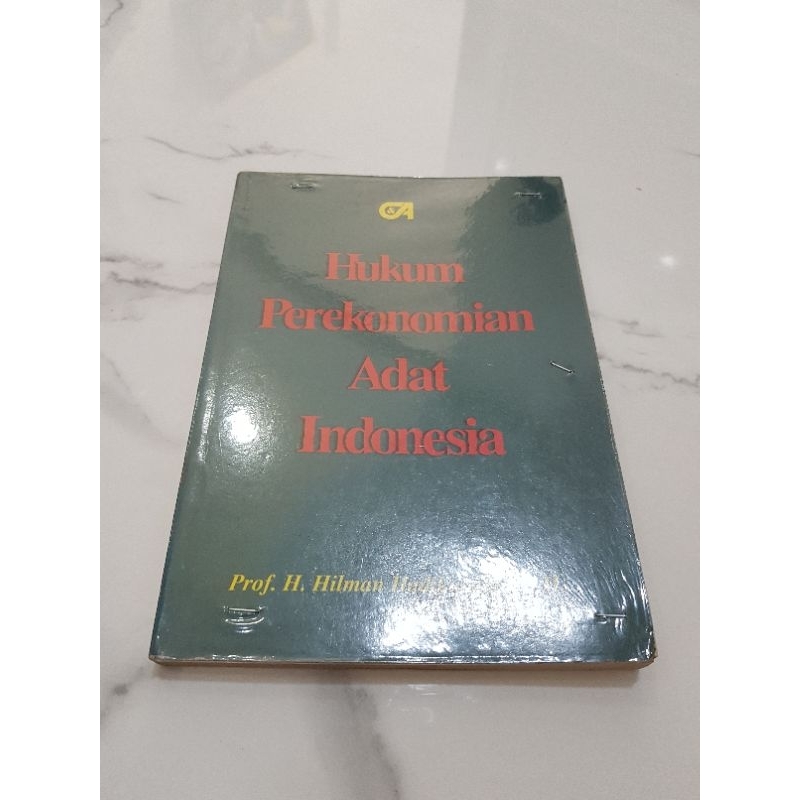 Jual Buku HUKUM PEREKONOMIAN ADAT INDONESIA BY HILMAN HADIKUSUMA | Shopee Indonesia