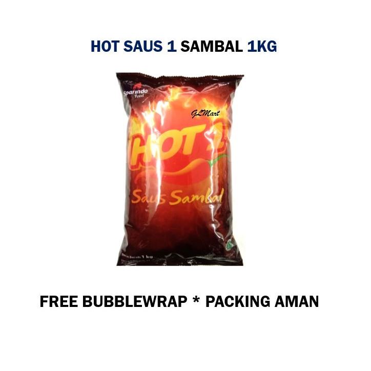 Jual Saos sambal hot 1 / hot1 / hot one 1 kg | Shopee Indonesia