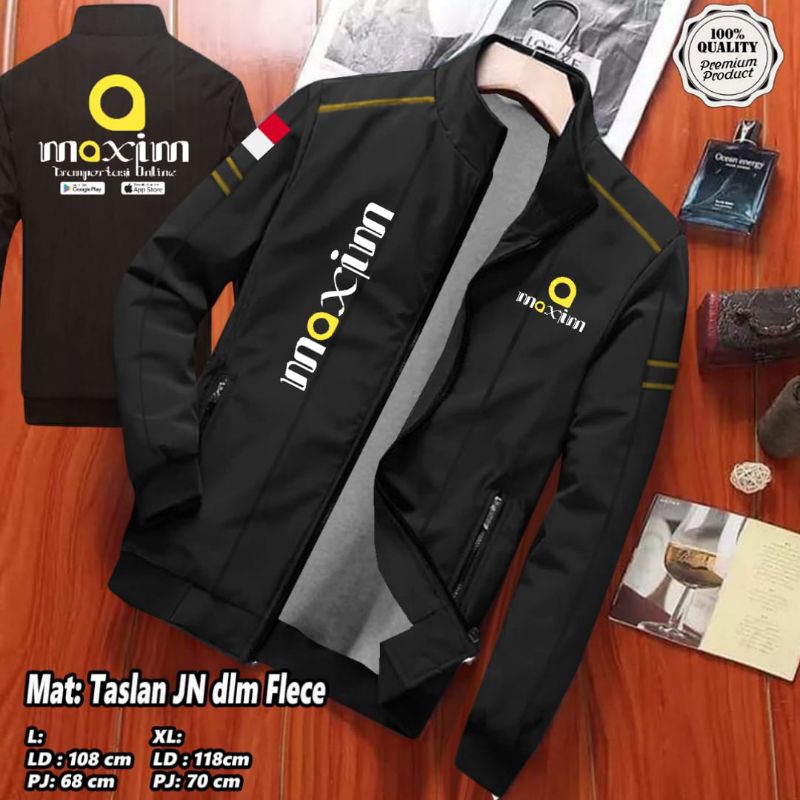 Jual Jaket maxbiker waterproof terbaru free request desain | Shopee ...