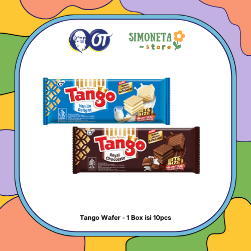 Jual Tango Wafer Tango Wafer Royal Coklat Vanila Delight - 110g ...