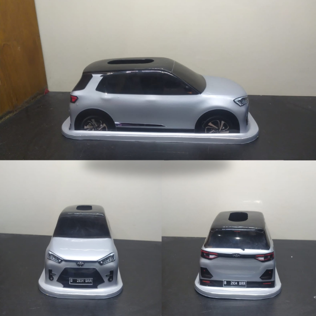 Jual ACCESORIS INTERIOR MOBIL TEMPAT TISSUE CUSTOM RAIZE | Shopee Indonesia