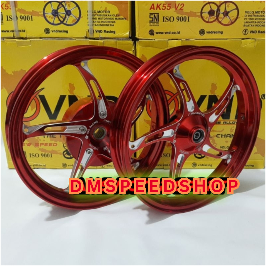 Jual VELG VELK RACING VND NEW SPEED RING 14 MATIC MOTOR VARIO 125 VARIO 150 SCOOPY BEAT DLL ...