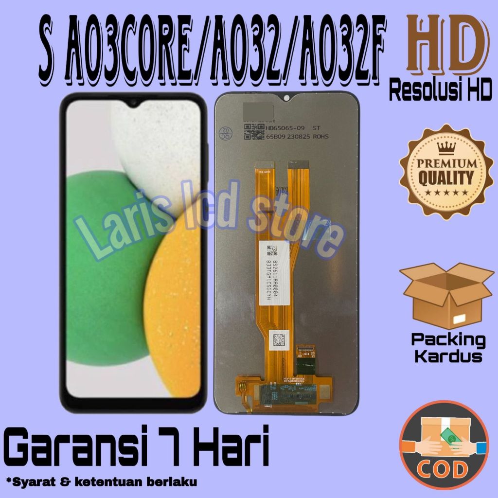 Jual LCD TOUCHSCREEN SAMSUNG A03 CORE - A032 A032F LCD TS FULLSET | Shopee Indonesia