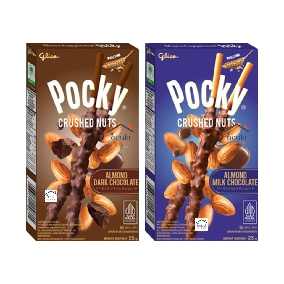 Jual Pocky Crushed Nuts Almond Berbagai Varian Pilih Rasa | Shopee ...