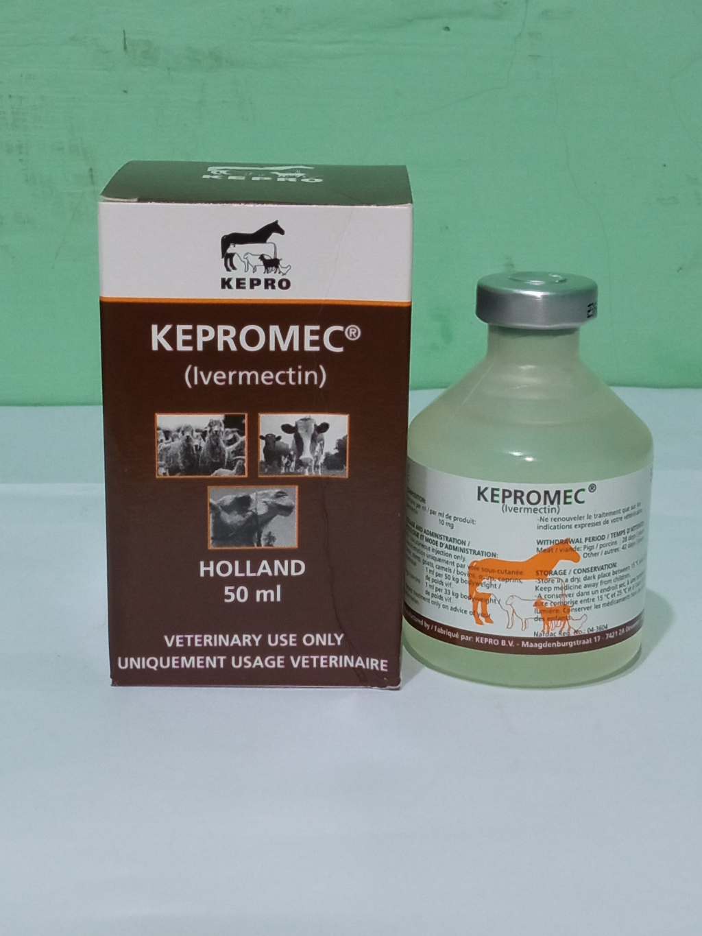 Jual KEPROMEC INJEKSI 50 ml - obat cacing, gudig, scabies, gurem hewan ...