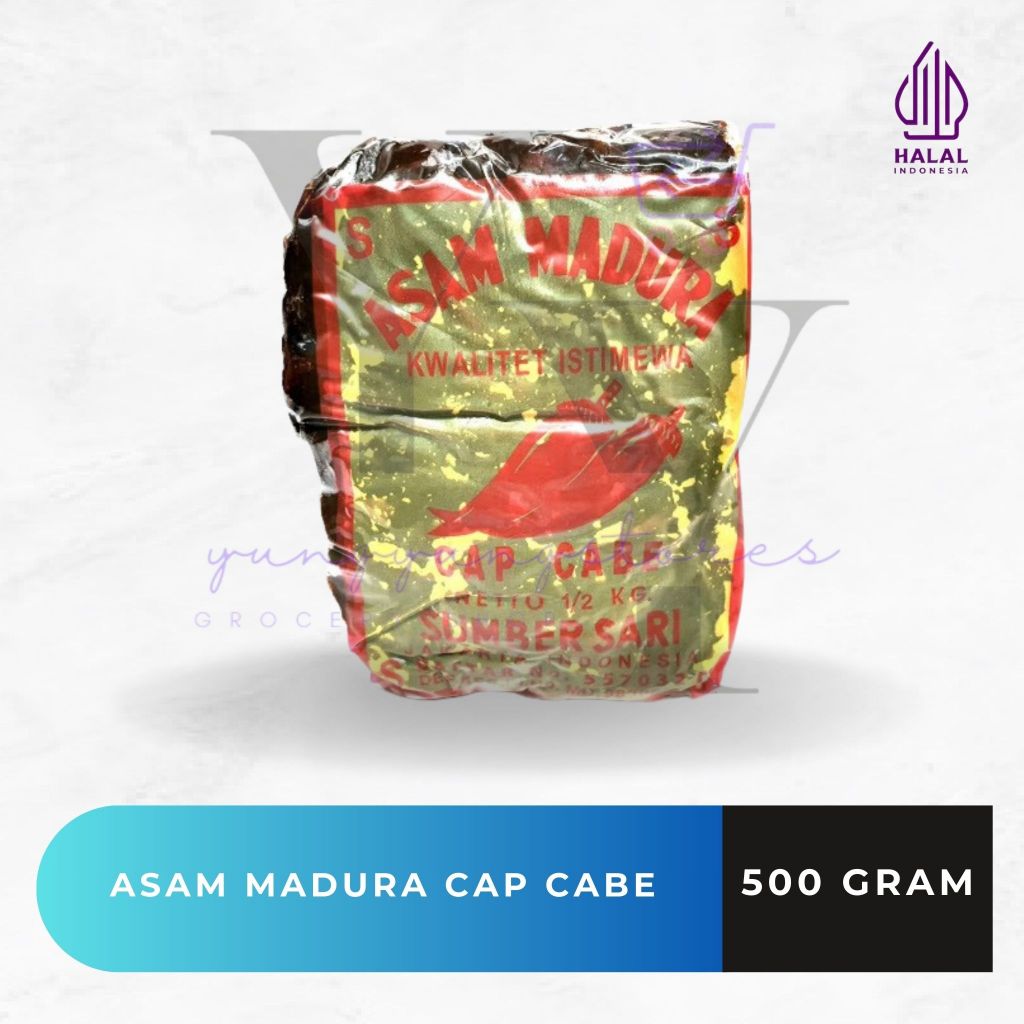 Jual Asam Jawa Madura KUNING Cap Cabe Sumber Sari 500 gram | Shopee ...