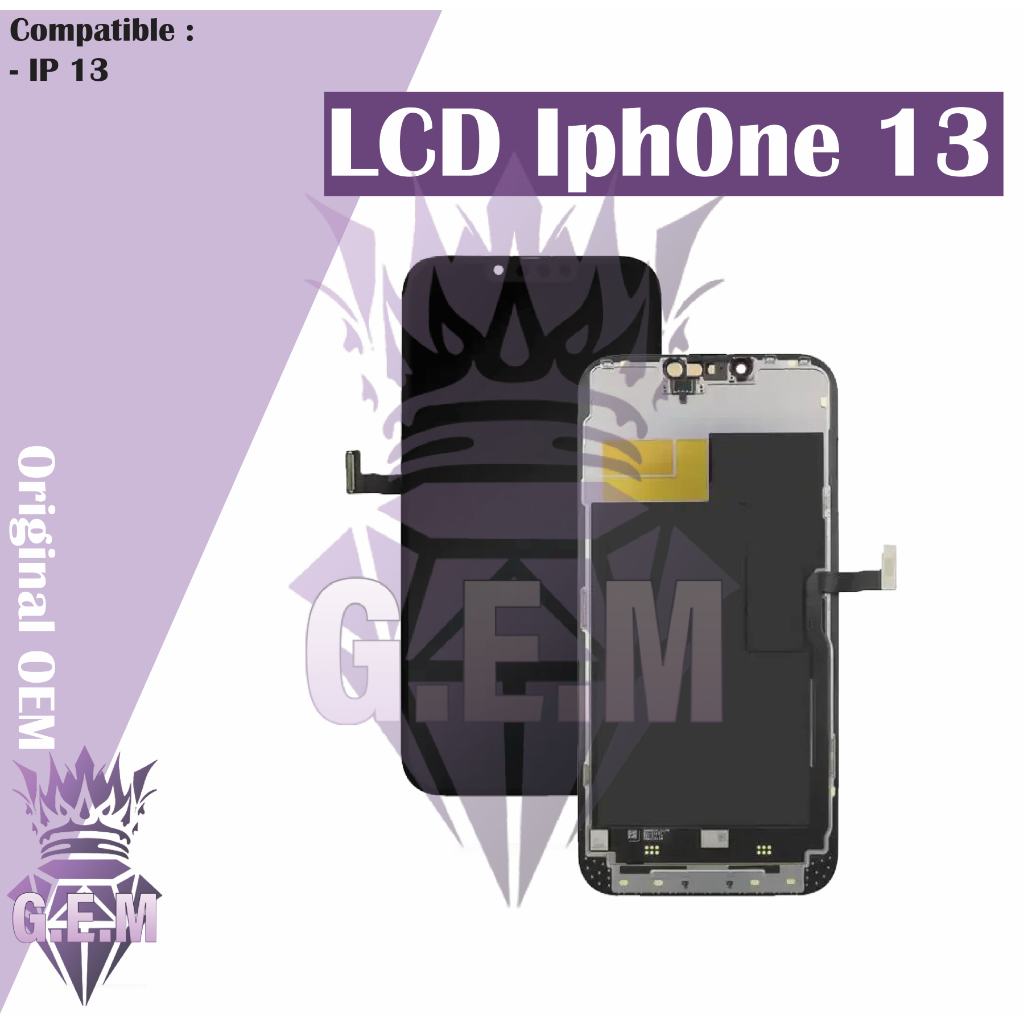 Jual LCD TOUCHSCREEN IP 13 / IP 13 PRO / IP 13 PM FULLSET COMPLETE FULL ...