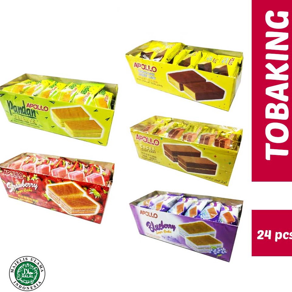 Jual Harga Bagus Apollo Layer Cake Bolu Lapis Chocolate Pandan ...