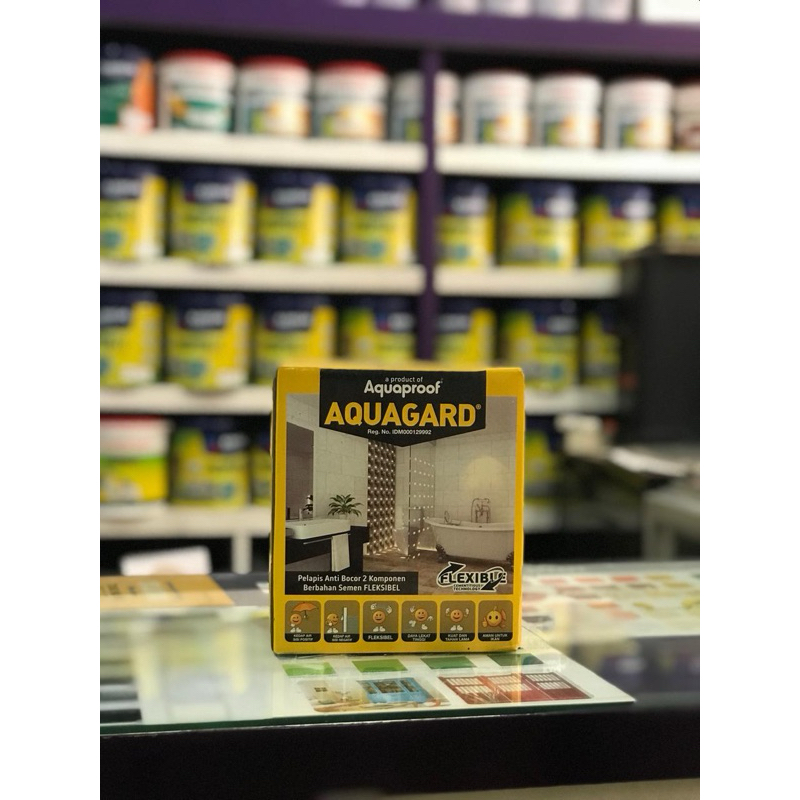 Jual Aquaguard waterproofing 2 komponen 2.5kg | Shopee Indonesia