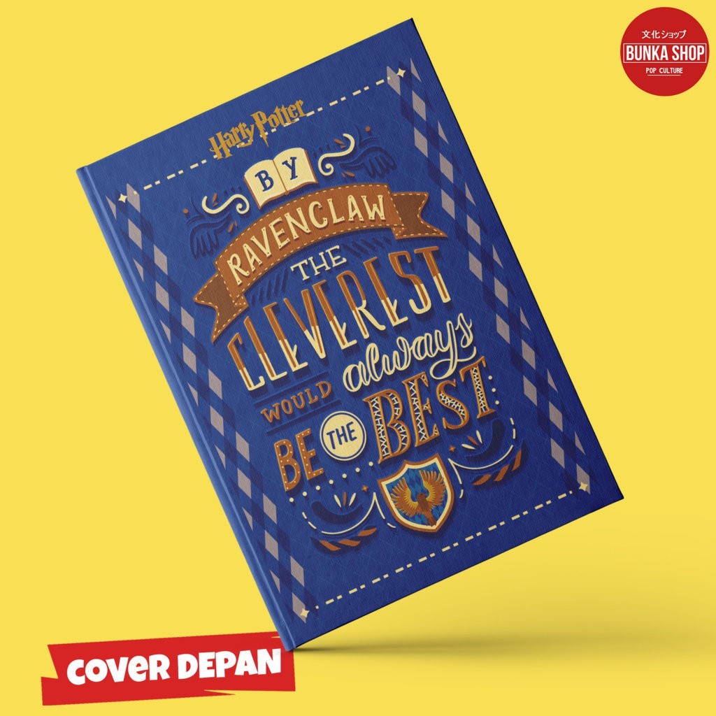 Jual Pocket Note Harry potters Ravenclaw Quotes Hardcover A6 Buku Tulis ...
