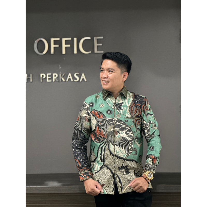 Jual batik exclusive bahan katun cap kombibasi tukus jaitan smock full ...