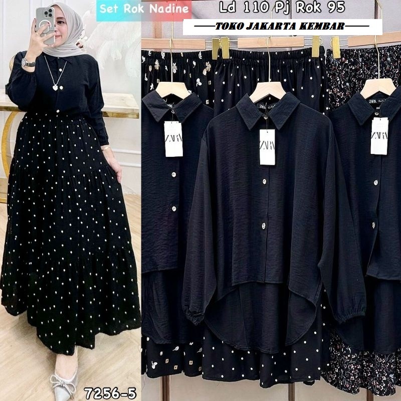 Jual SET ROK NATASHA SETELAN ROK RAYON PREMIUM TERBARU TERMURAH ...