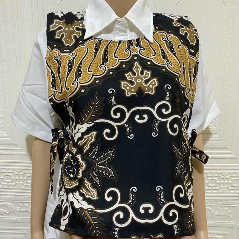 Jual Vest Batik viral termurah vest formal vest kantor vest kondangan ...