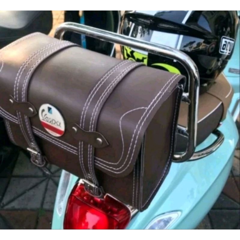 Jual Tas back rack vespa universal primavera sprint lx s gts motor ...