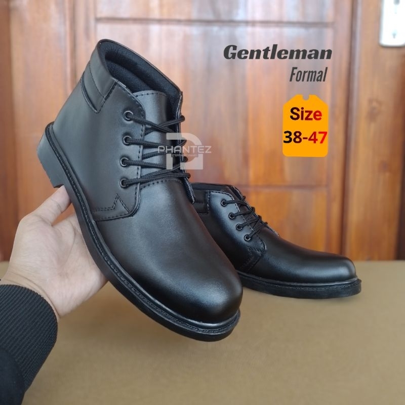 Jual Sepatu Pdh Formal Pria Dinas Harian Kerja Polisi Satpam Dishub ASN ...
