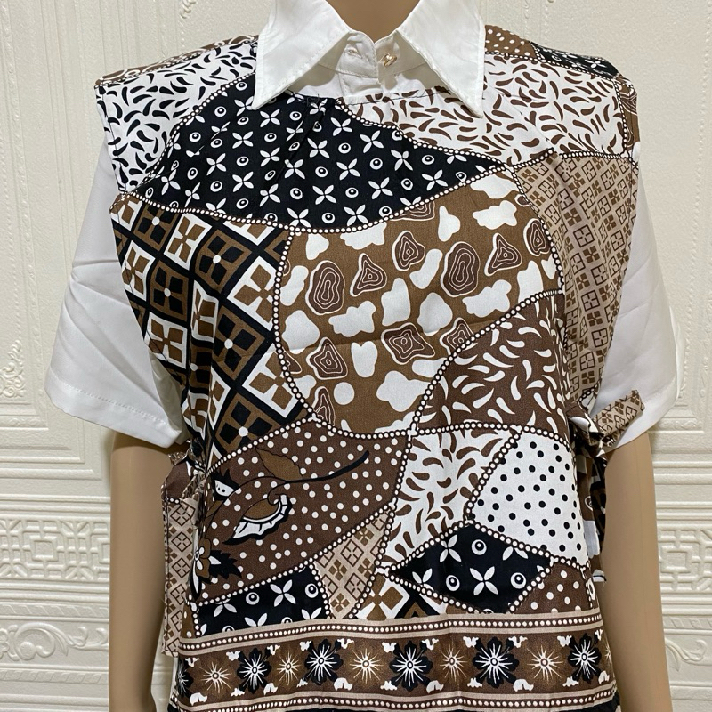 Jual Vest Batik viral termurah vest formal vest kantor vest kondangan ...