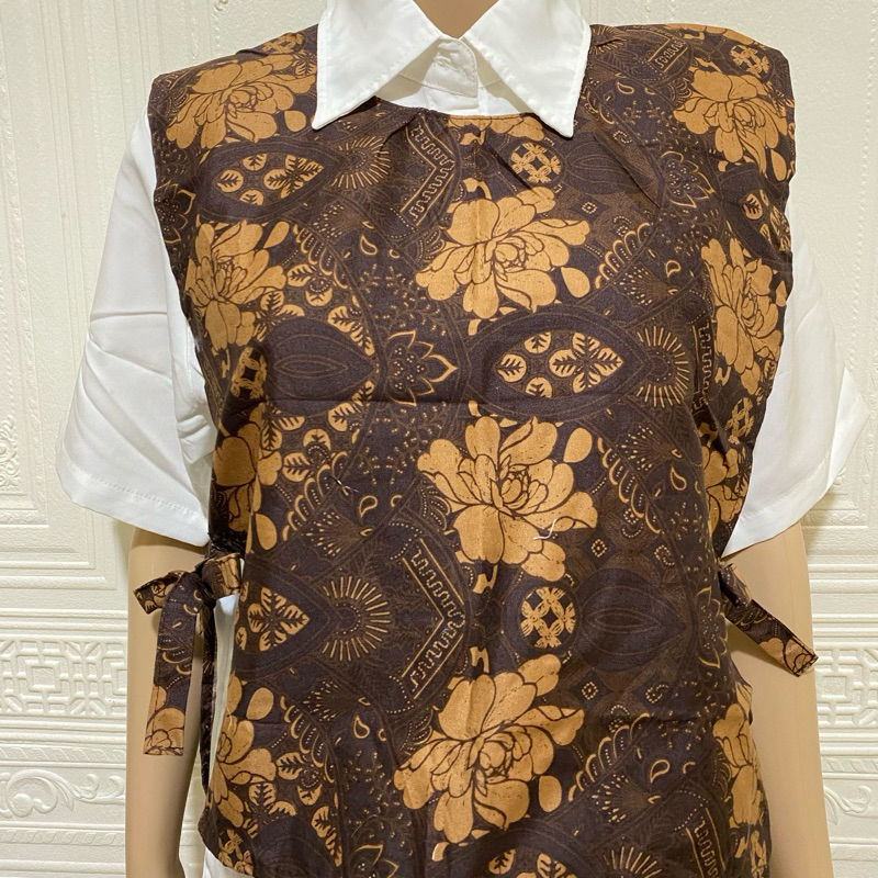 Jual Vest Batik viral termurah vest formal vest kantor vest kondangan ...