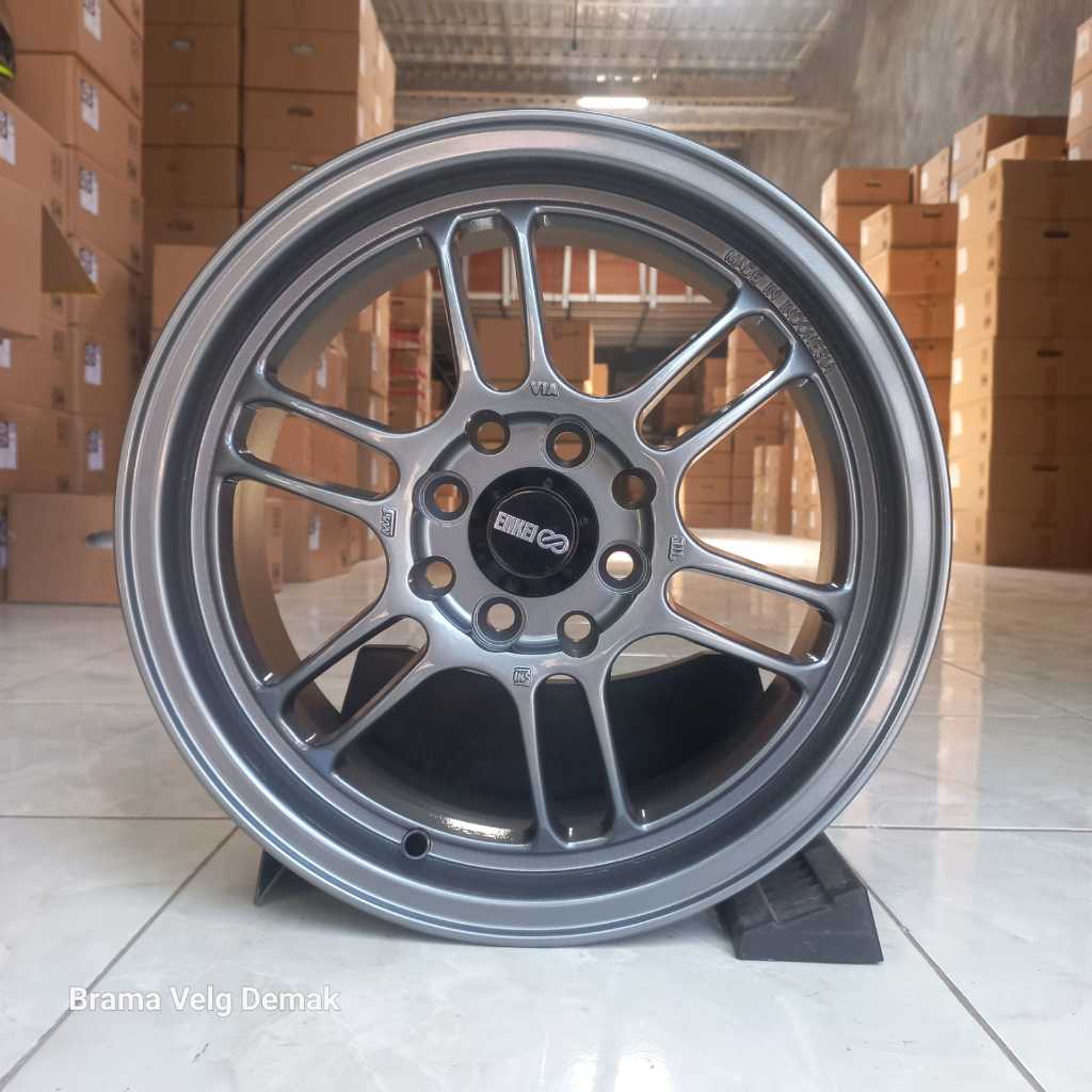 Jual VELG RPF PREMA HOL 8X114/100 R15 WARNA GUN METAL GLOSS | Shopee ...