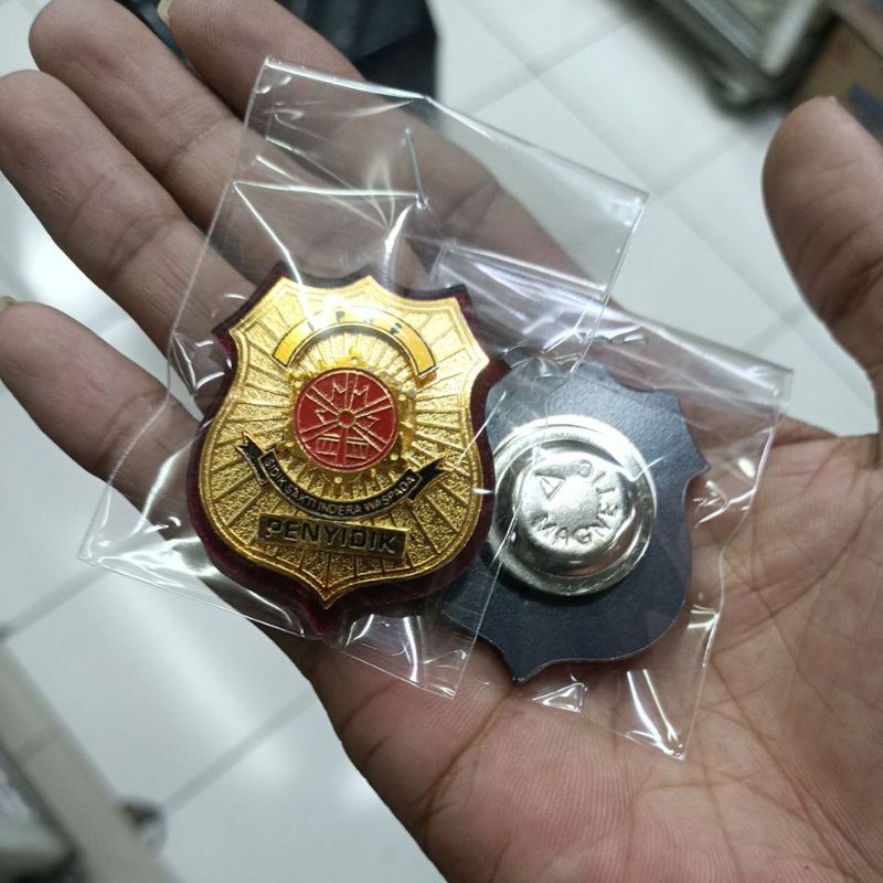 Jual pin penyidik mika magenet / lencana penyidik | Shopee Indonesia