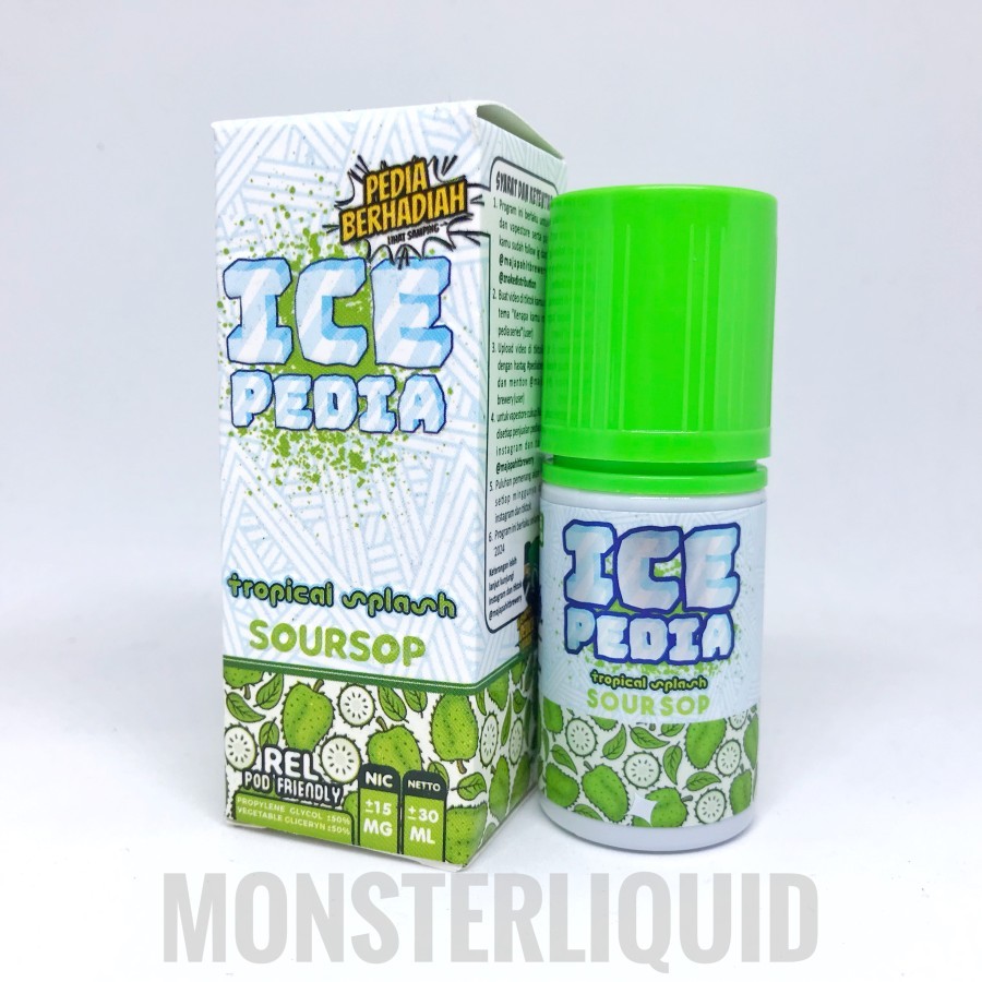 Jual PODS FRIENDLY ICEPEDIA SOURSOP BY MAJAPAHIT 15MG 30ML ICE PEDIA ...