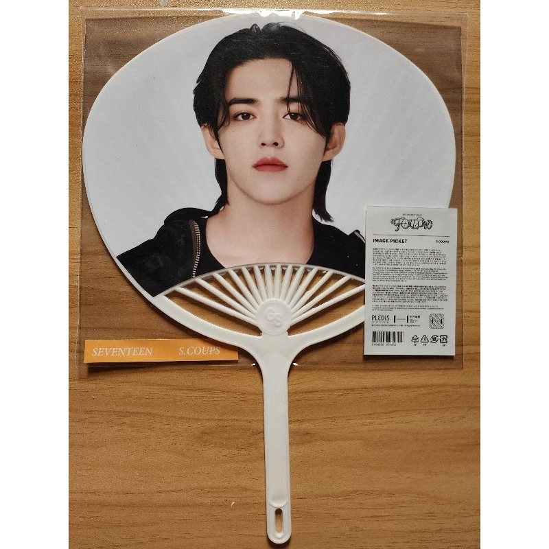 Jual kipas seventeen follow / mini uchiwa seventeen follow | Shopee ...