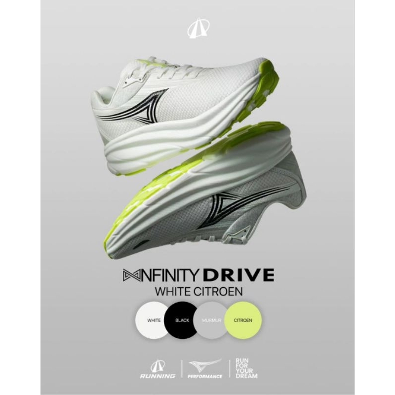 Jual Sepatu Lari Running Ardiles Nfinity Drive Original Max Cushion ...