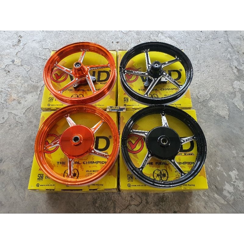 Jual VELG VND RACING AK55 YAMAHA AEROX OLD/NEW 185-215 R14 | Shopee ...