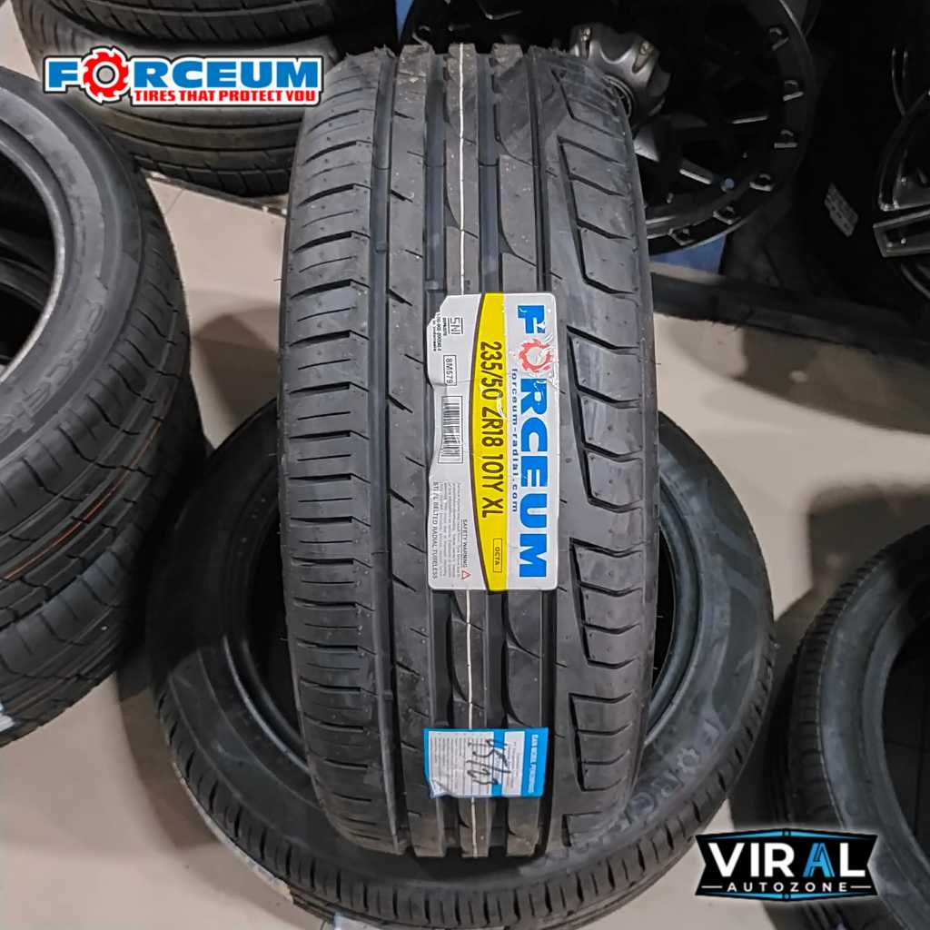Jual Ban Mobil Ring 18 ukuran 235 50 R18 Merk FORCEUM Tipe OCTA Tubles Murah | Shopee Indonesia