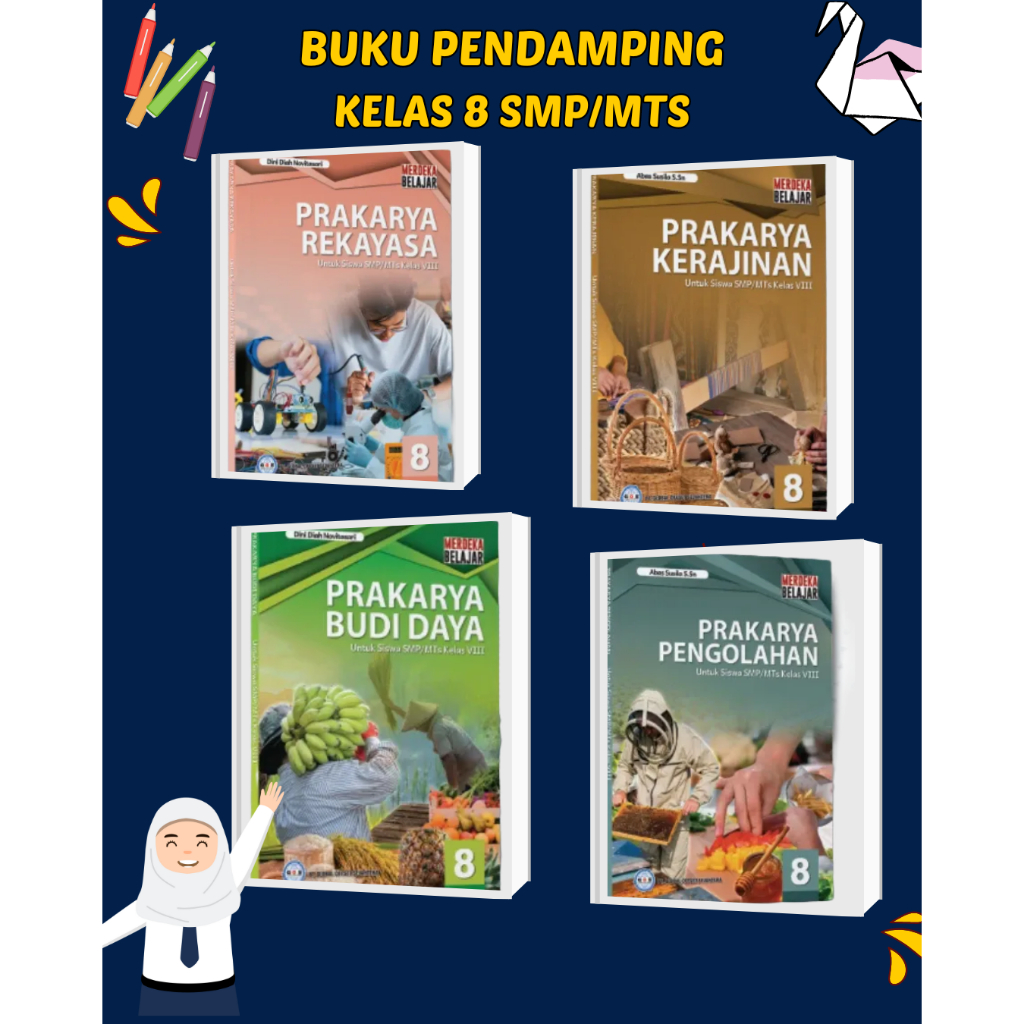 Jual Buku Pendamping Siswa Prakarya Kelas 8 SMP/MTS GOS | Shopee Indonesia