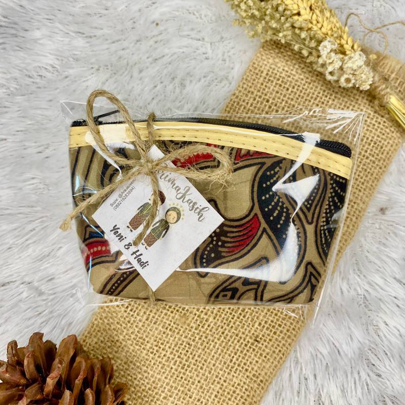 Jual Souvenir Dompet Koin Uk.11 × 8 cm (1kg muat 100 pcs) | Shopee Indonesia