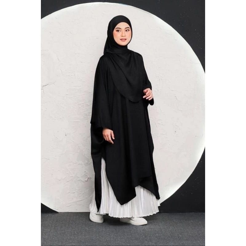 Jual Imalia - Tunik Batwing - Baju Only - Abaya Tunik Polos - Model ...