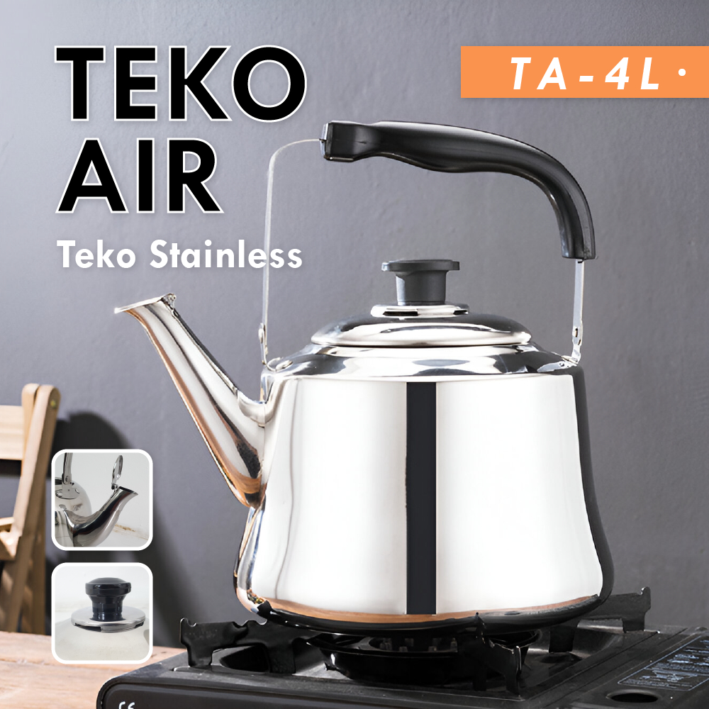 Jual Teko Siul Full Stainless Steel Teko Whistle Kettle Masak Air Teko Kopi Teh Air Panas Besar ...