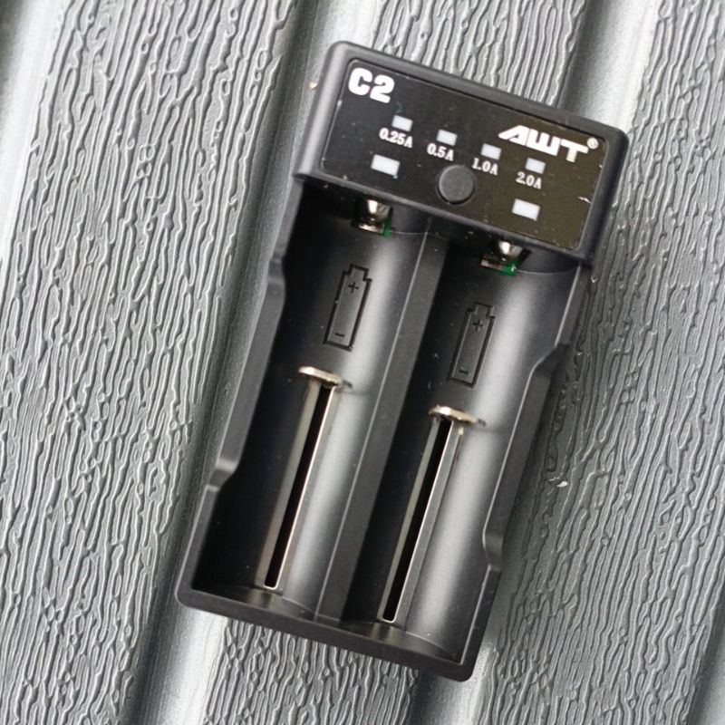 Jual charger baterai vape 18650 AAA fast charging 2 slot | Shopee Indonesia