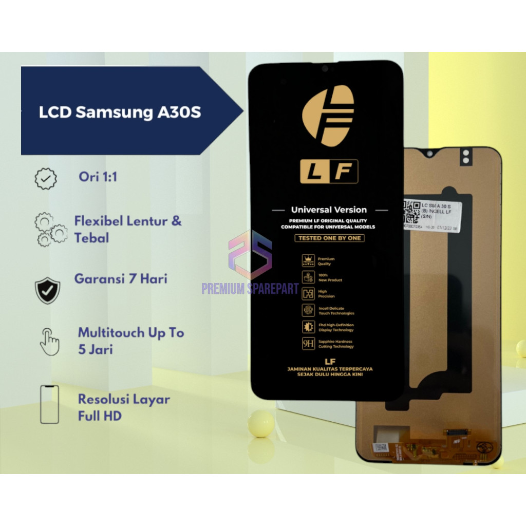 Jual LCD Samsung A30s Fullset Touchscreen / LCD LF (Bergaransi ...