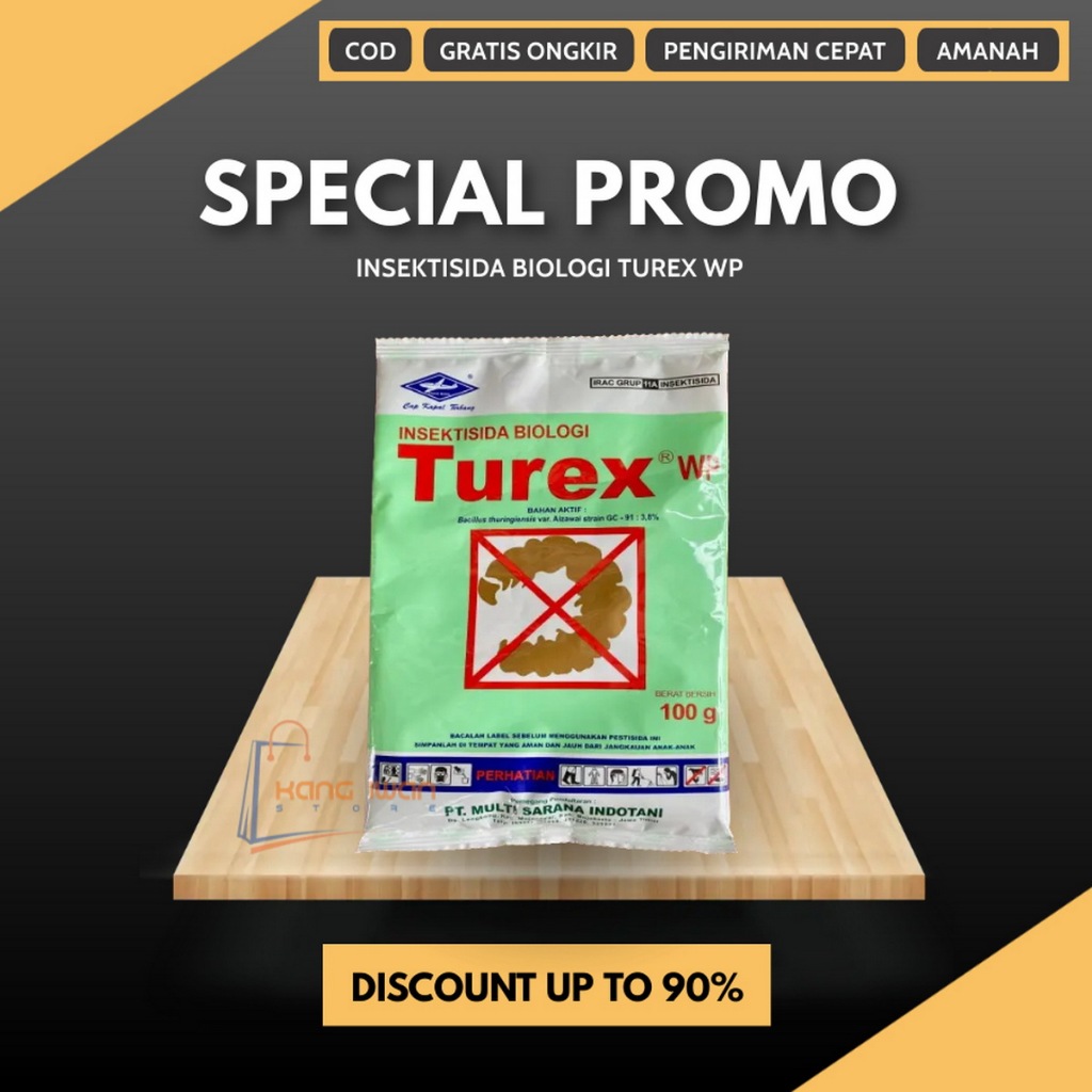 Jual Insektisida Biologi TUREX WP Original Produk Dari Multi Sarana ...