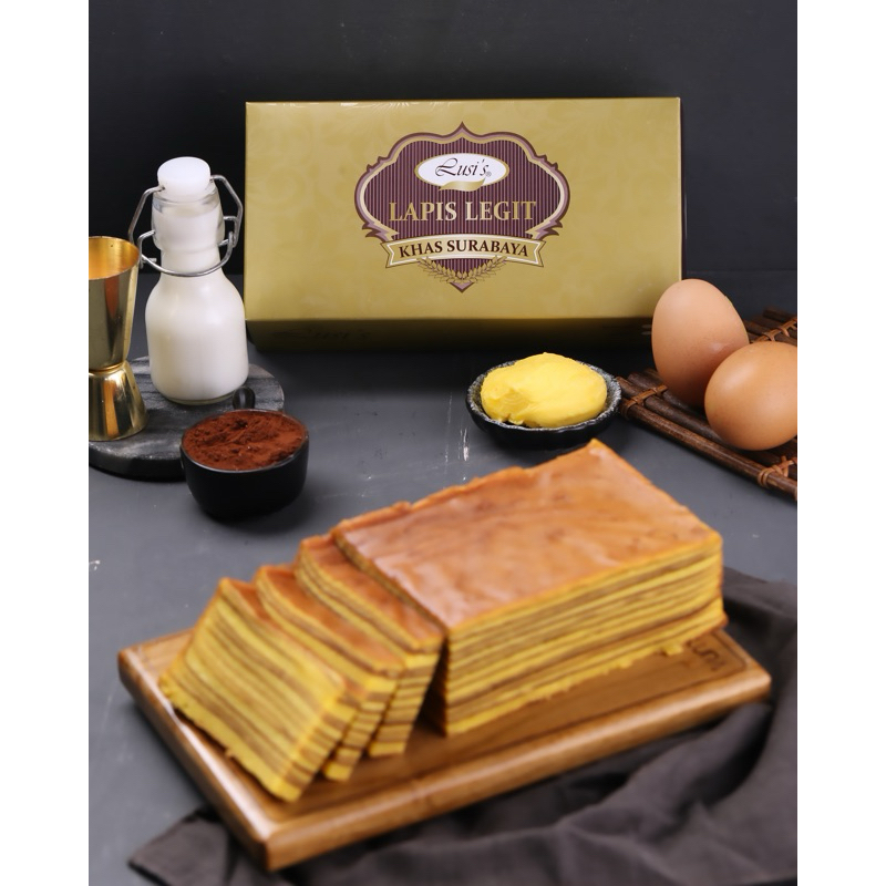 Jual Lapis Legit Lusi’s 10x20cm,lapis legit premium | Shopee Indonesia