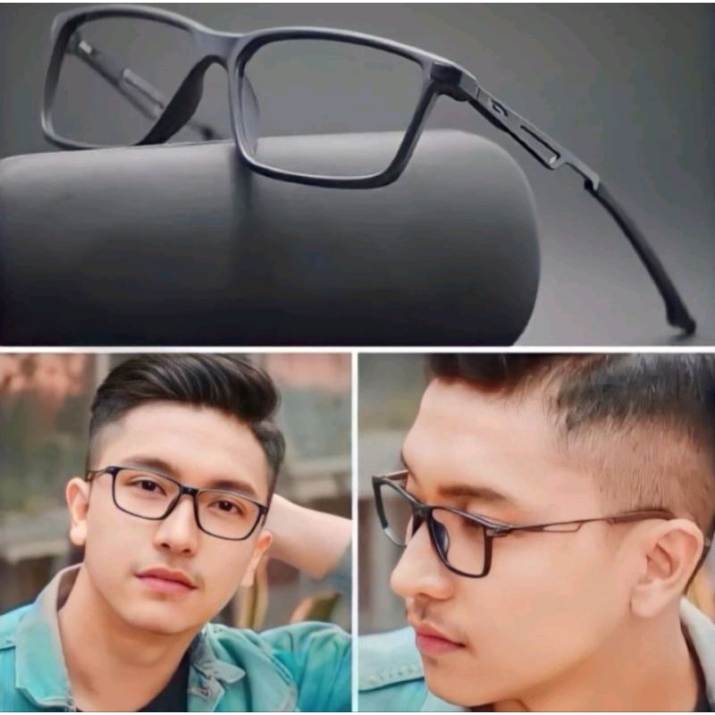 Jual ( COD ) frame kacamata sporty peria | gratis lensa minus ...