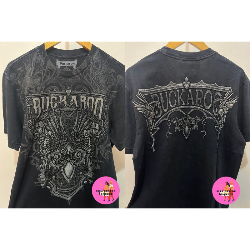 Jual PART 2 KAOS BUCKAROO VINTAGE ORIGINAL EKSPOR KOREA | Shopee Indonesia